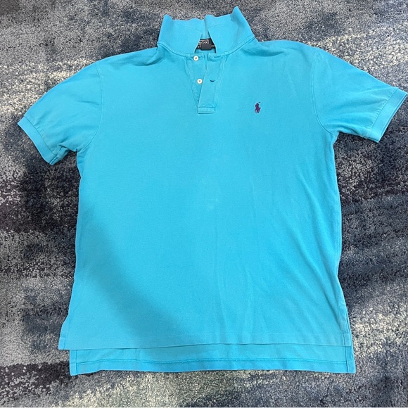 Polo Ralph Lauren | Shirts | Turquoise Polo Ralph Lauren Polo Shirt ...